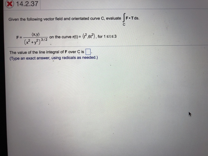 Solved 14.2.31 Use a scalar line integral to find the length | Chegg.com