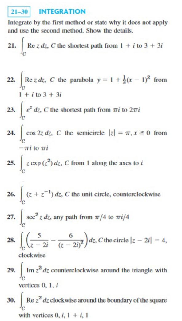 Solved Integrate by the first method or state why it does | Chegg.com