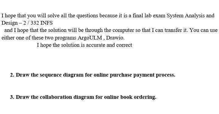 Solved I hope that you will solve all the questions because | Chegg.com
