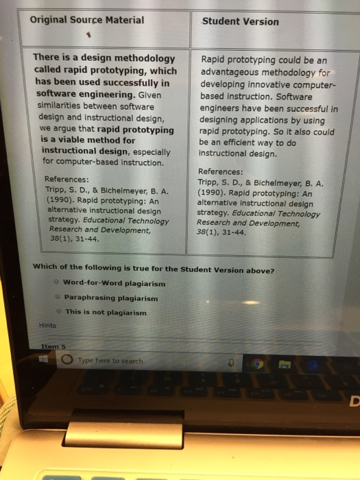 Solved Original Source Material Student Version Suppose you | Chegg.com