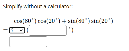 Solved Simplify without a calculator: | Chegg.com