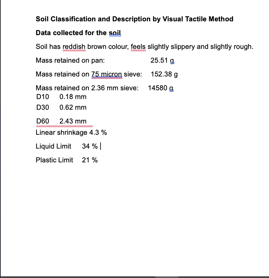 Solved Table 4: Classification According to Field Test | Chegg.com