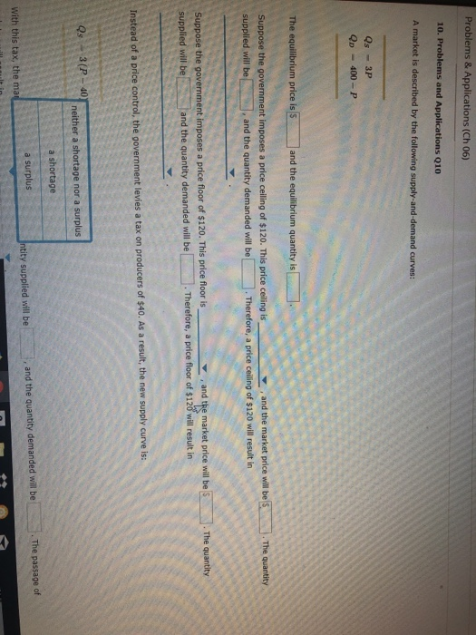 Solved Problems & Applications (Ch 06) 10. Problems and | Chegg.com Solved Problems & Applications (Ch 06) 10. Problems and | Chegg.com