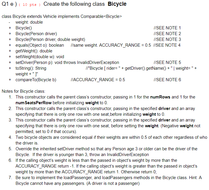 Solved Need help with this class in Java! Related classes | Chegg.com