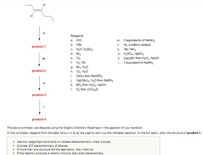 Solved The above synthesis was designed using the Organic | Chegg.com