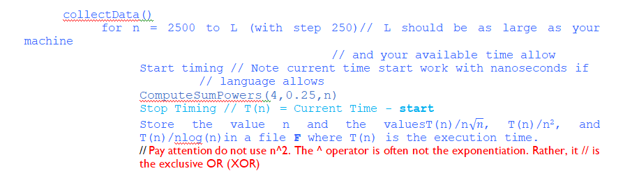 Objectives of this assignment: - to explore time | Chegg.com