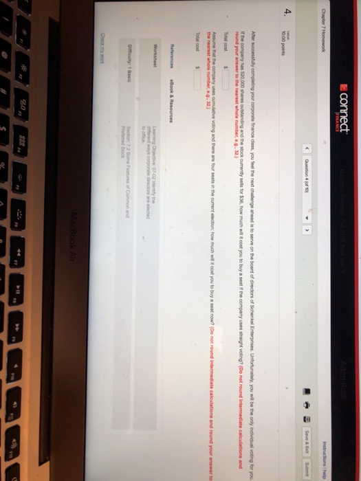 Solved 7 10 (of 10) 10. 10100 points You have found the | Chegg.com