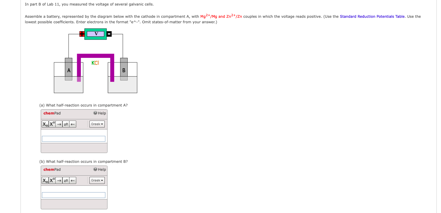 Solved In part B of Lab 11, you measured the voltage of | Chegg.com
