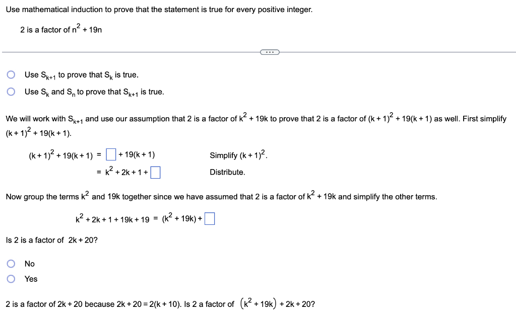 Solved Use mathematical induction to prove that the | Chegg.com