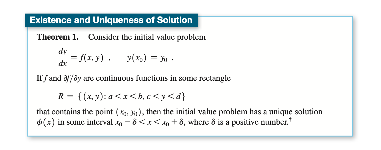 Solved Determine whether Theorem 1 implies that the given | Chegg.com