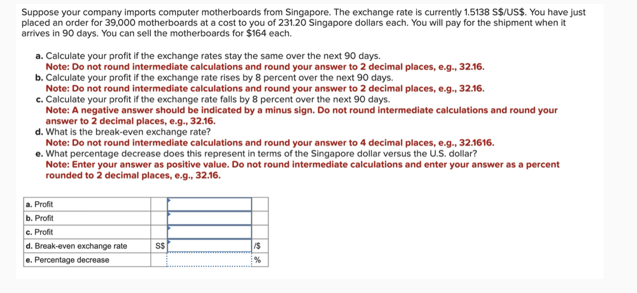 Solved Suppose your company imports computer motherboards | Chegg.com