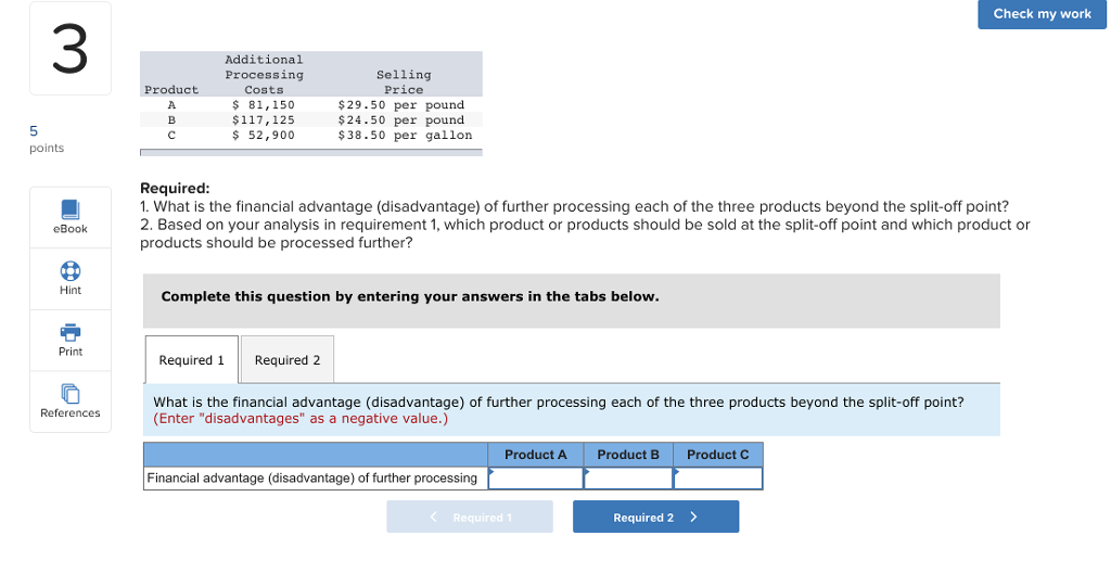 Solved Chapter 12 Problems Saved Help Save & Exit Submit | Chegg.com