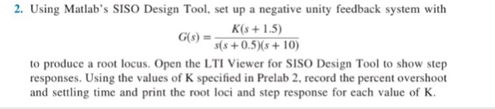 Solved How to find percent overshoot and settling time using | Chegg.com