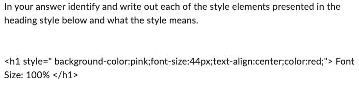 Solved In your answer identify and write out each of the | Chegg.com