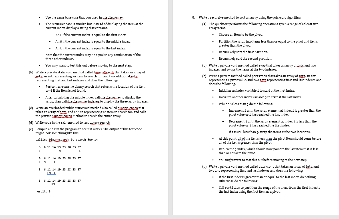 Solved 5. CSCI 2011 - Lab 6 Learning Outcomes Implement | Chegg.com