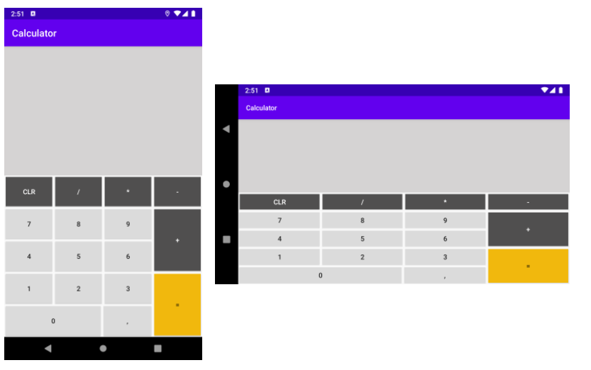 Solved Create a new app that represents the layout | Chegg.com