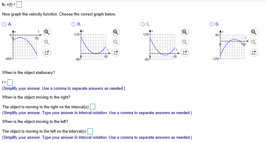 Solved Suppose the position of an object moving horizontally | Chegg.com