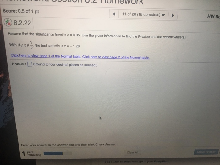 Solved Assume that the significance level is alpha = 0.05. | Chegg.com