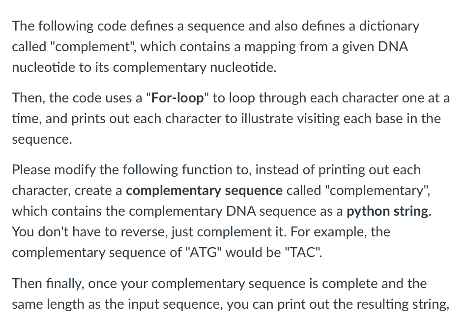 The following code defines a sequence and also | Chegg.com