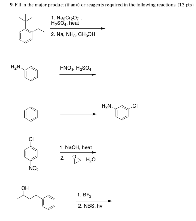 Solved 7. Write the mechanism for the following reaction. (7 | Chegg.com