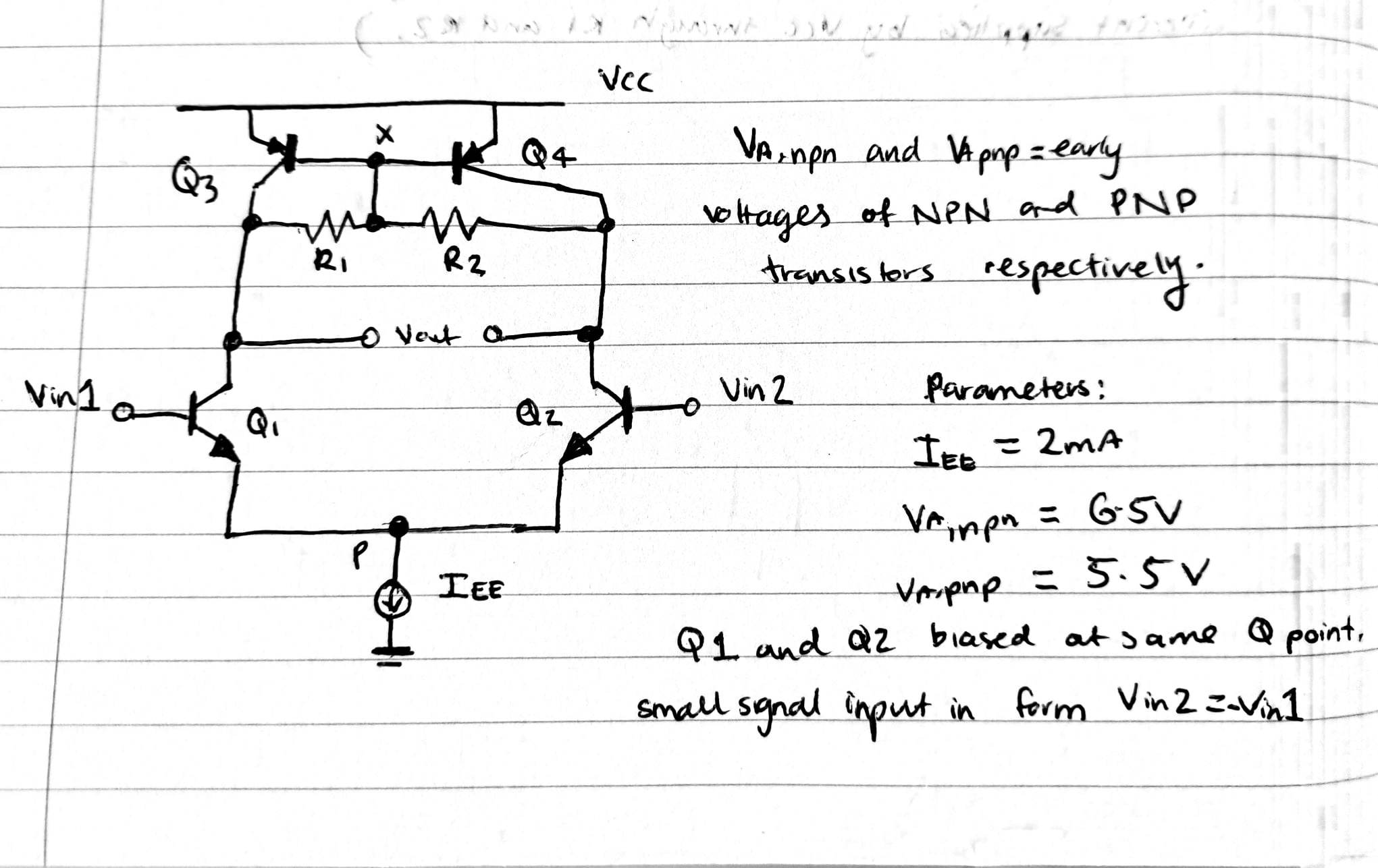 Consider The Below Circuit With The Given Parameters