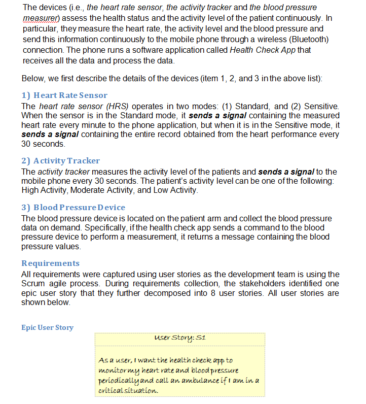 Solved Question 1 - Developing Behavioural Models for a | Chegg.com