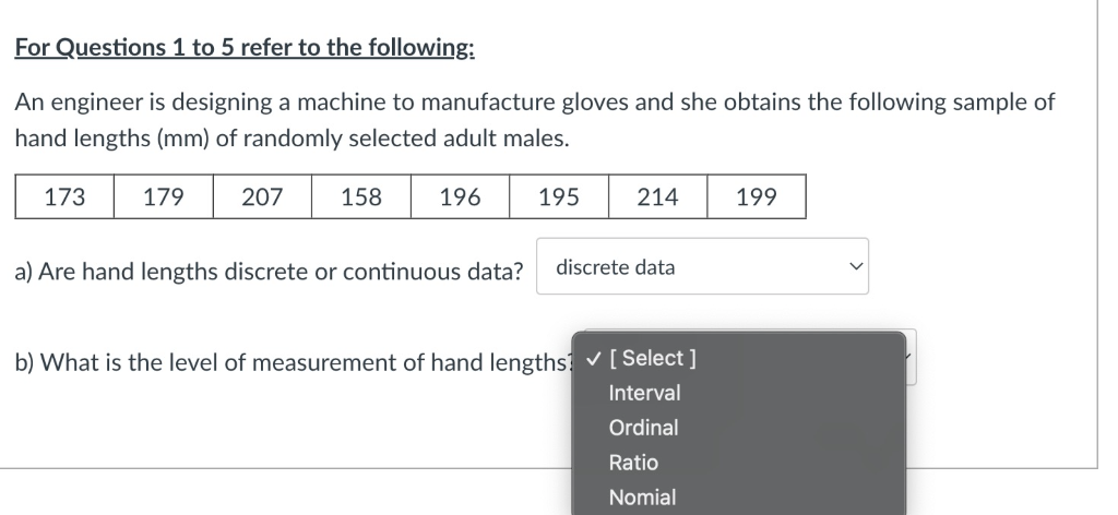 Solved For Questions 1 to 5 refer to the following: An | Chegg.com