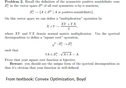 Problem 2. Recall the definition of the symmetric | Chegg.com