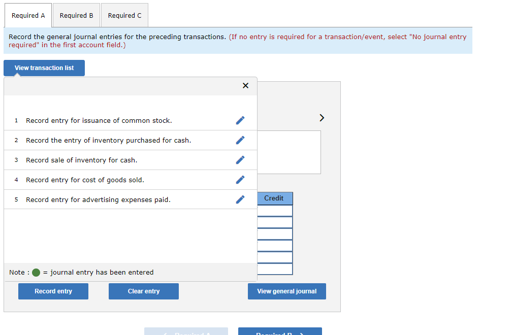 Solved Exercise 4-4A Recording inventory transactions in the | Chegg.com