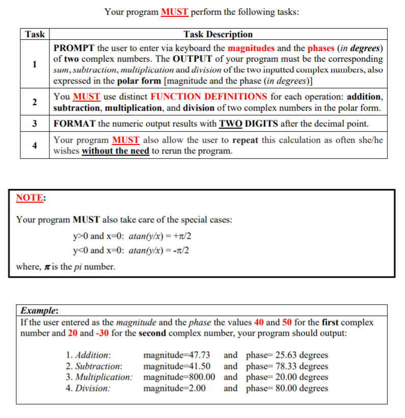 Solved Write (also compile and execute) a complete Visual | Chegg.com