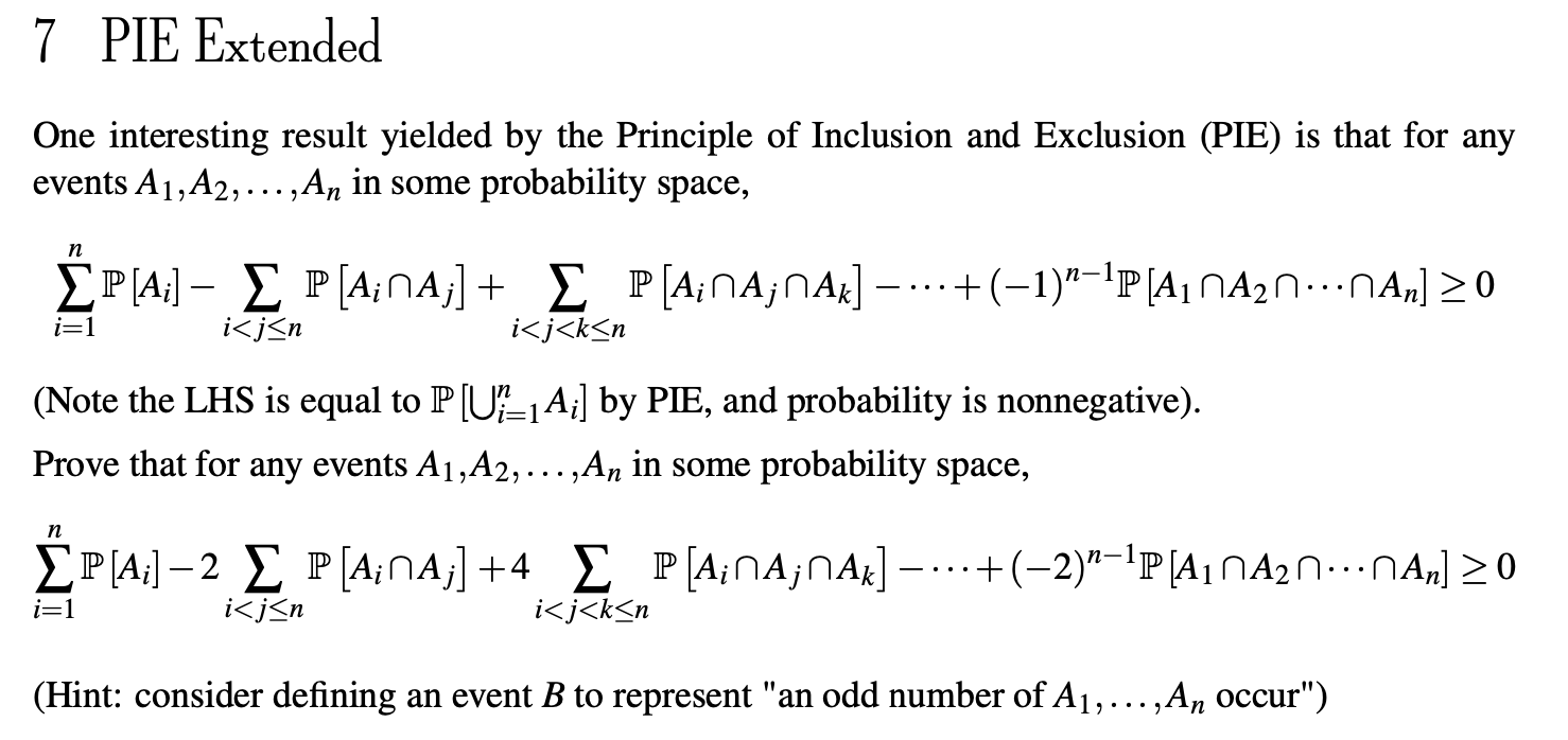 7 PIE Extended One interesting result yielded by the | Chegg.com