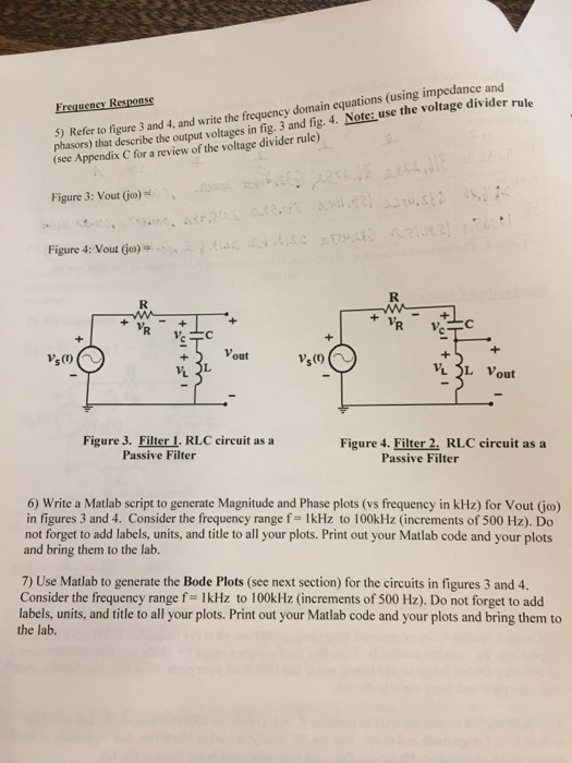 Solved 3) Create a Matlab script to generate Magnitude and | Chegg.com