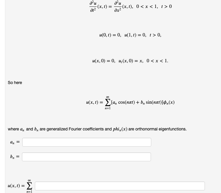 Solved vo (2, 1) = (1, 1), 0 0, u(x,0) = 0, u(x,0) = x, 0 | Chegg.com