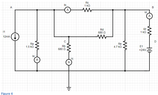 Solved 4. Task 2.3 [38] Given the circuit in Figure 4, using | Chegg.com