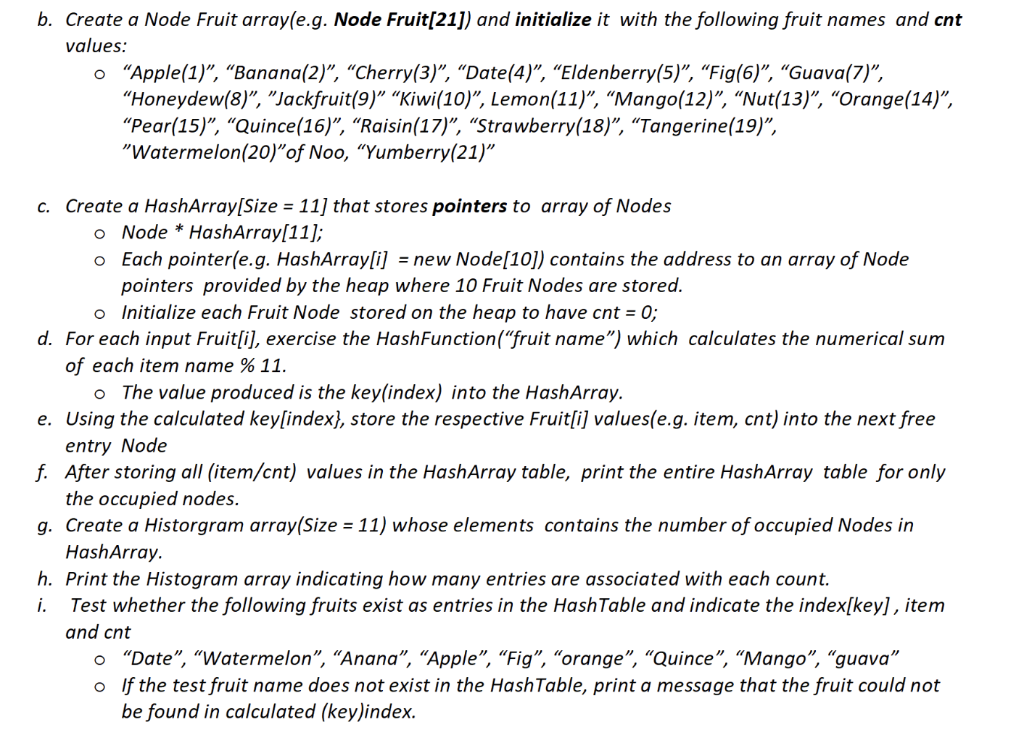 Solved 2. Create the following HashTable demo according to | Chegg.com