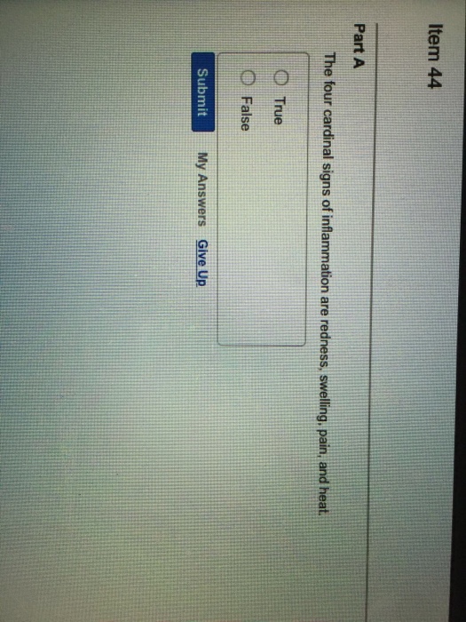 Solved Item 41 Part A contain at least 95 percent organic | Chegg.com