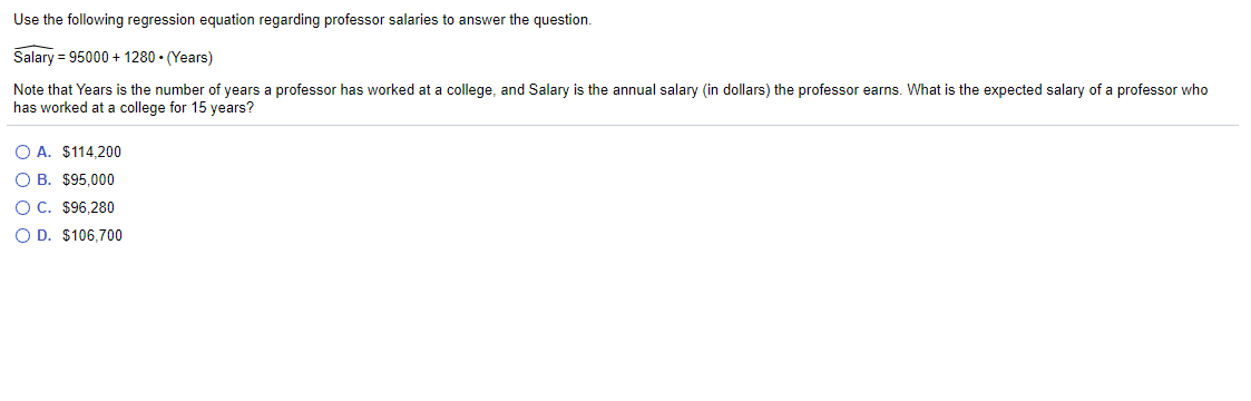 Solved Choose the scatterplot that matches the given | Chegg.com