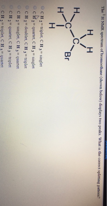 Bromoethane Nmr Spectra Of 1