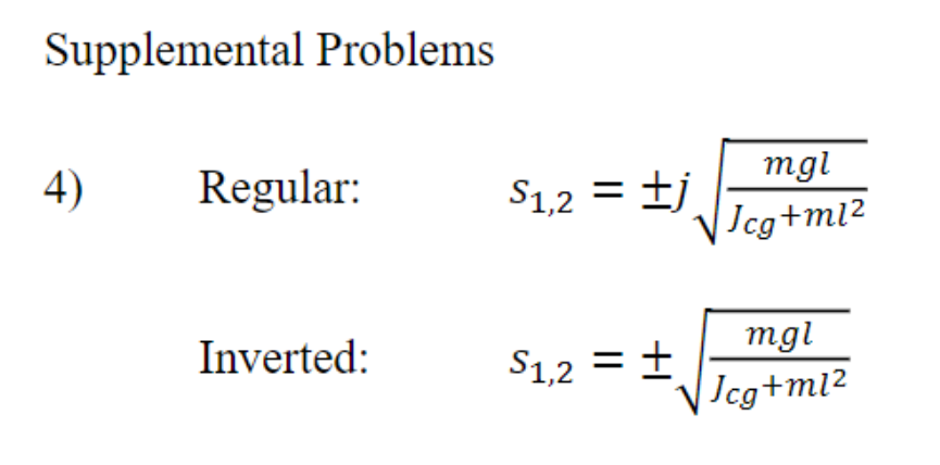 Solved Supplemental Problems: 4) Find the eigenvalues for a | Chegg.com