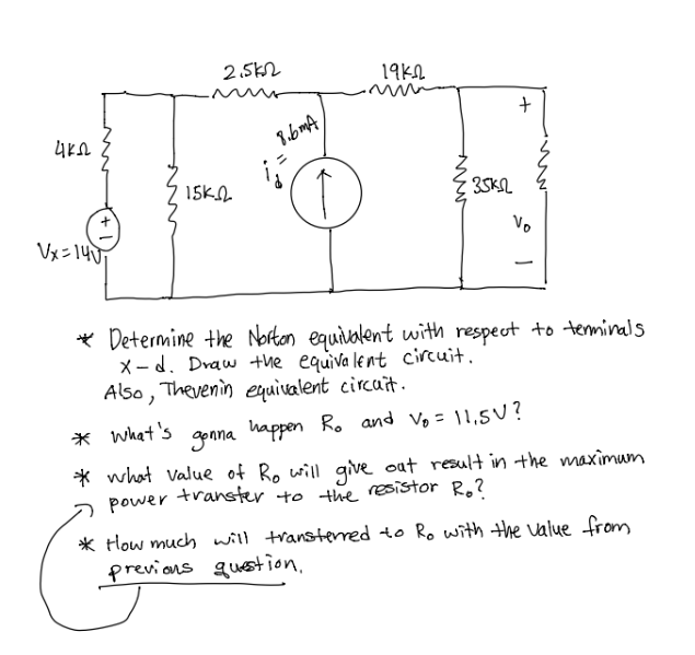 Solved terminal x is Vx that what I meant. Also, what's | Chegg.com