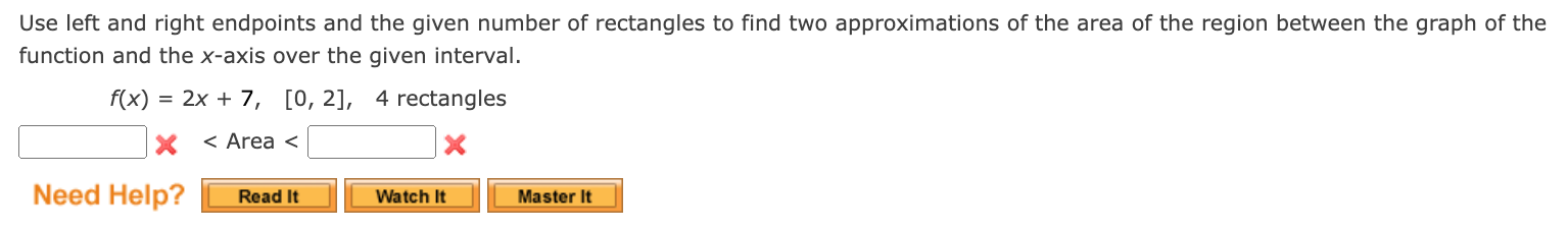 Solved Use left and right endpoints and the given number of | Chegg.com