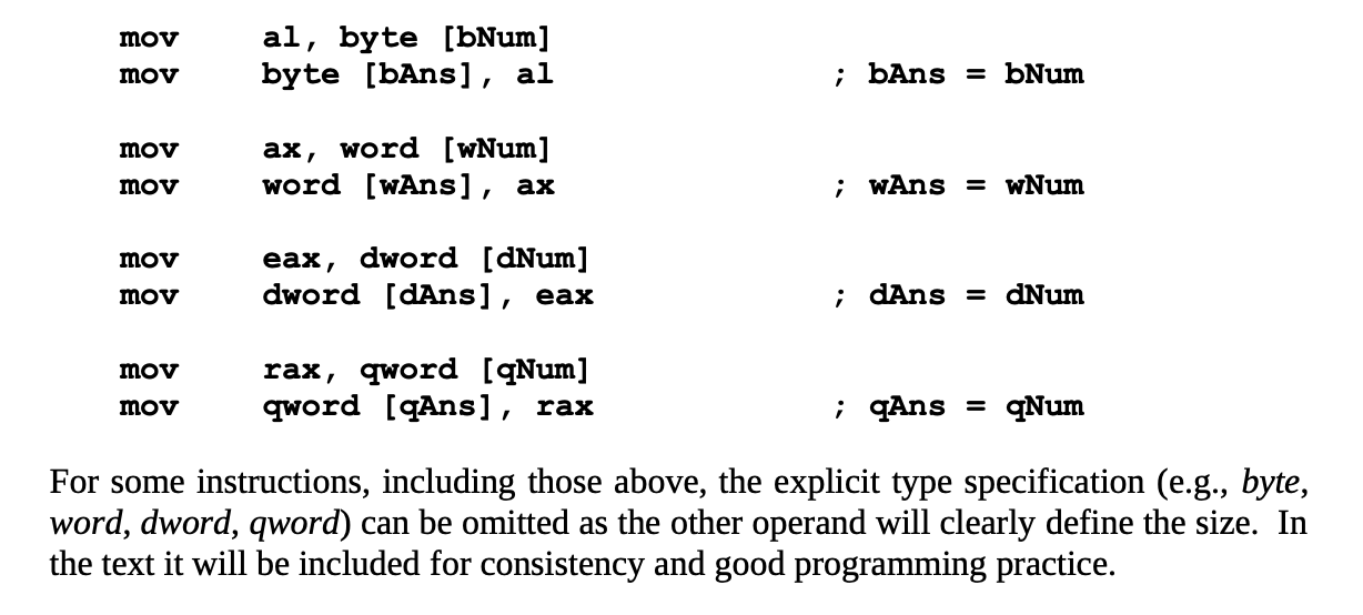 1.Use assembly language. 2.compile and run it, show | Chegg.com