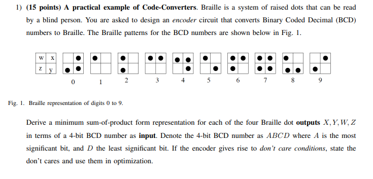 Solved ( 15 ﻿points) ﻿A practical example of | Chegg.com