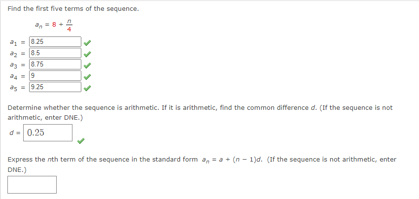 Solved Find the first five terms of the | Chegg.com