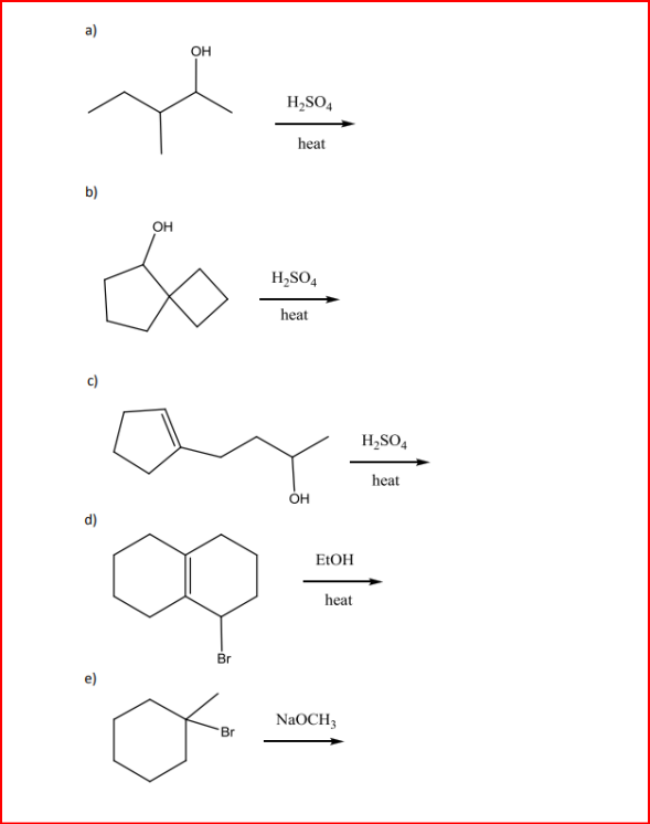 Solved Propose the mechanisms and predict the products of | Chegg.com