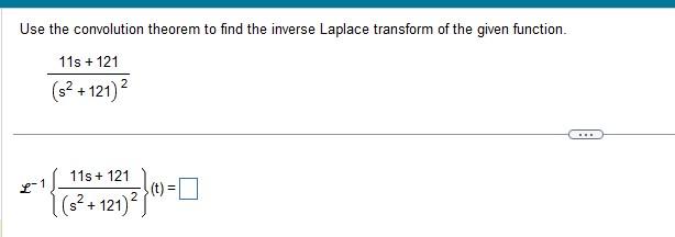 Solved Use the convolution theorem to find the inverse | Chegg.com