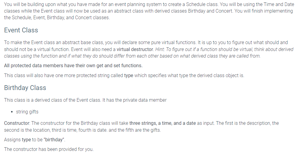Solved (C++) Please do not change the pre-existing code | Chegg.com