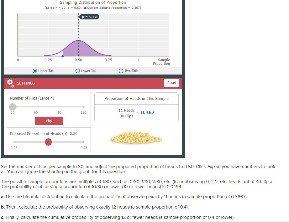 Solved Sampling Distribution of Proportion (Large | Chegg.com