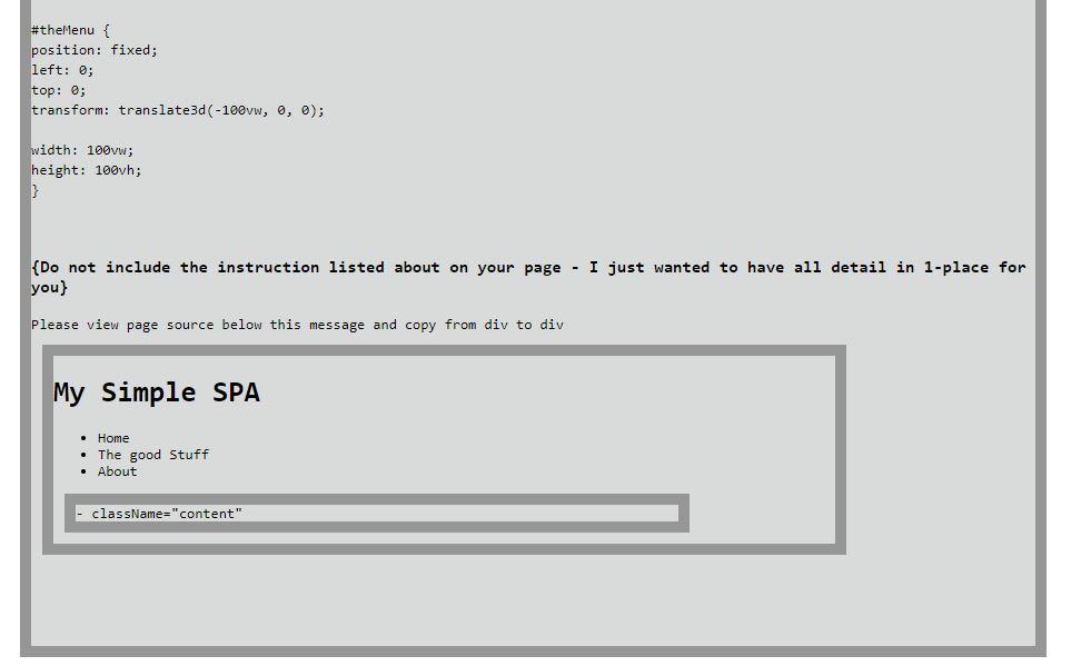 What to do Create your own REACT SPA Page and add | Chegg.com