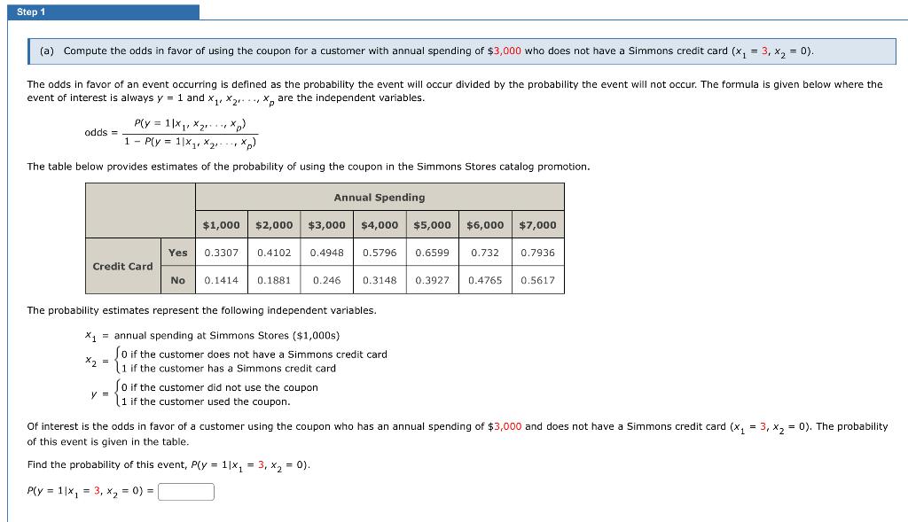 Solved These values were obtained from a logistic regression | Chegg.com